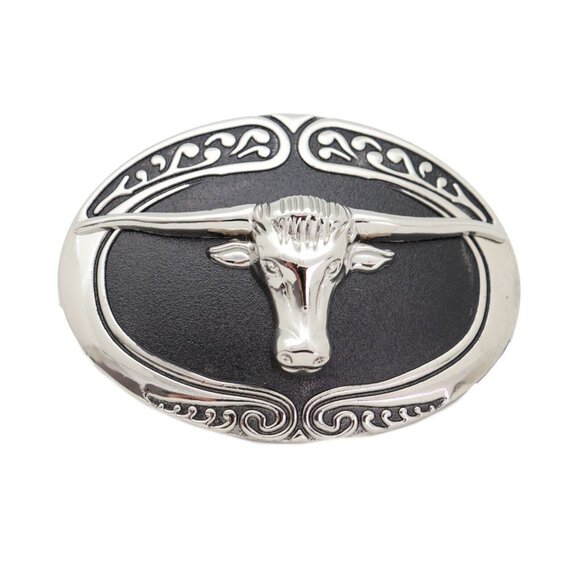 Unbranded | Accessories | Men Silver Rodeo Cowboy Western Belt Buckle ...